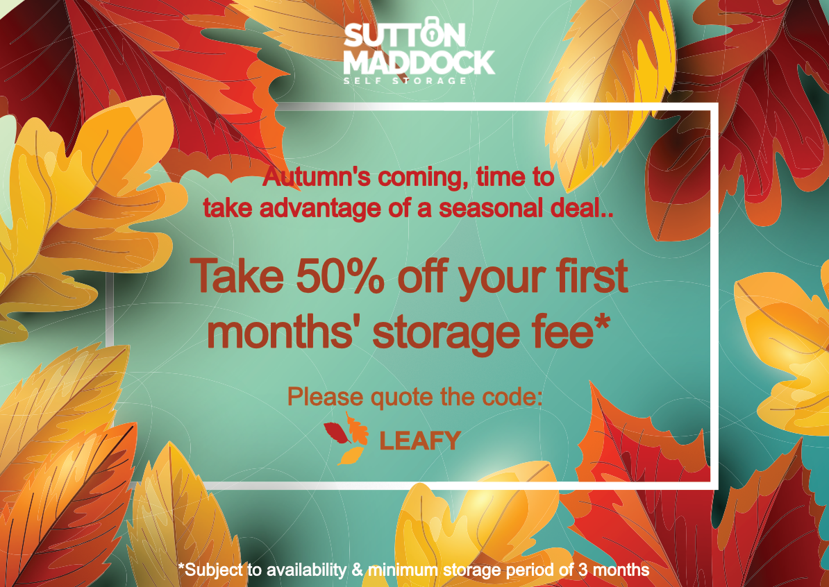 Self Storage in Telford, Shropshire - Sutton Maddock Self Storage